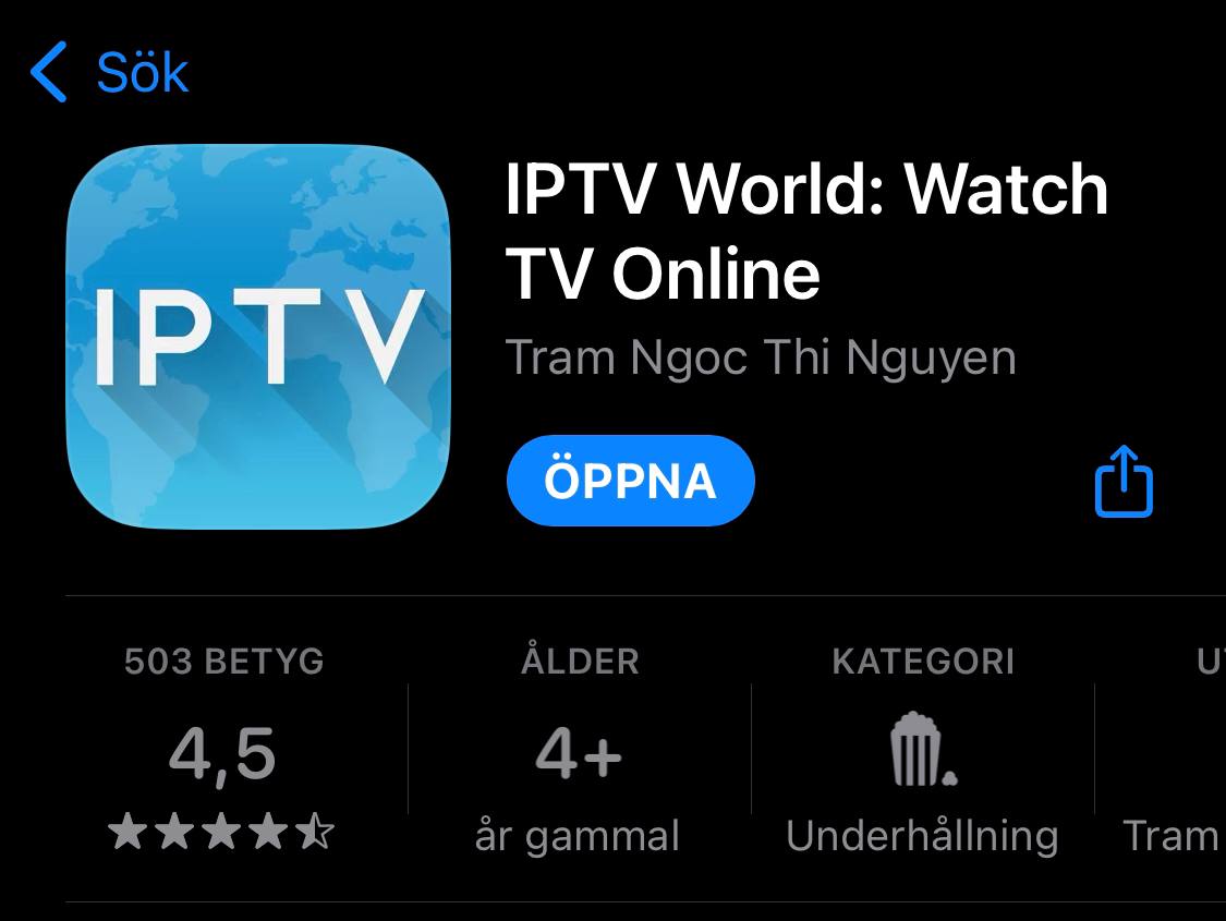 Kom igång med IPTV World! - Rapid IPTV Sverige