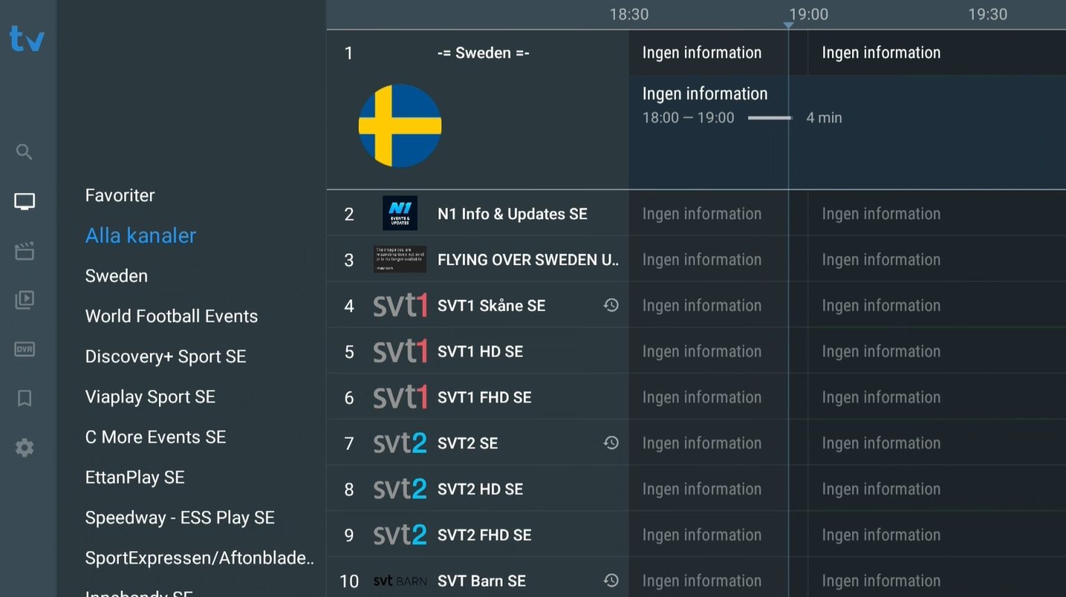 Tivimate Instruktioner - Kom igång! - Rapid IPTV Sverige